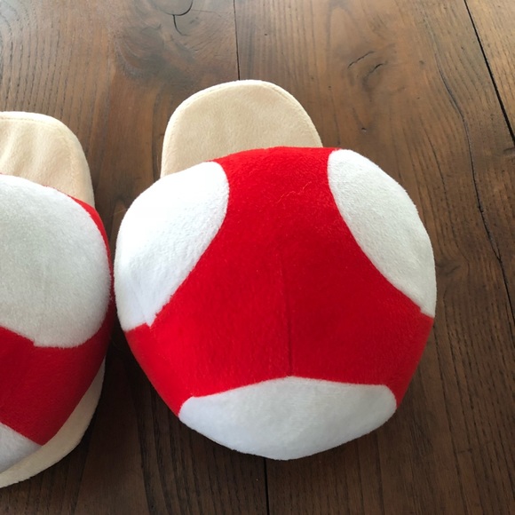 Nintendo | Shoes | Nintendo Mushroom Slippers | Poshmark